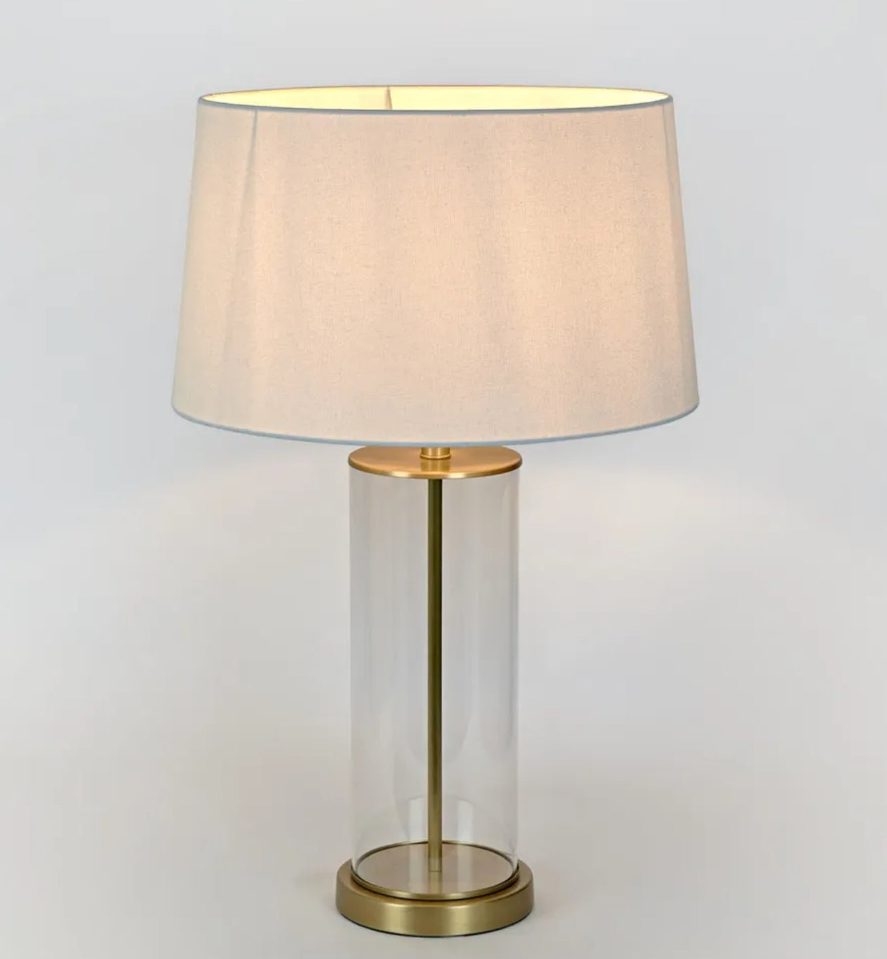 Miles Lamp in Aged Brass – Rustic Charm Interiors