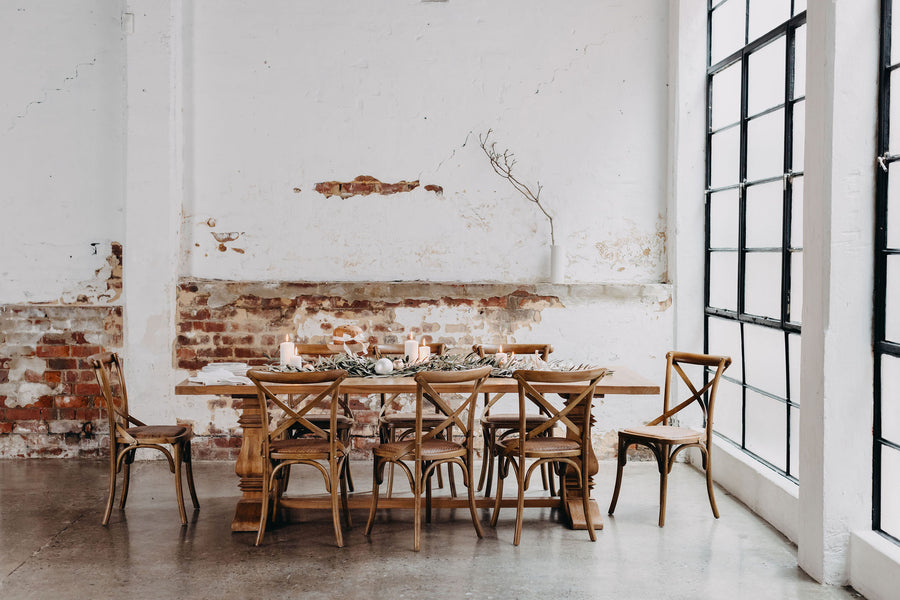 Riverstone Dining Room Set | Rustic Charm Interiors